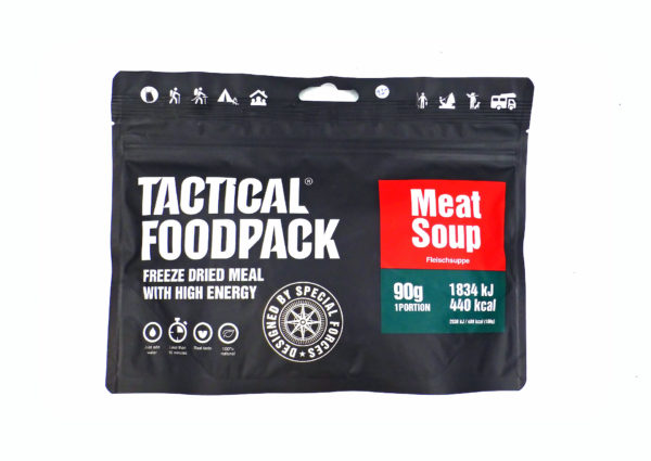TACTICAL FOODPACK, Meat soup, dès 9.75 pc - Atelier d'Armurerie Roch ...